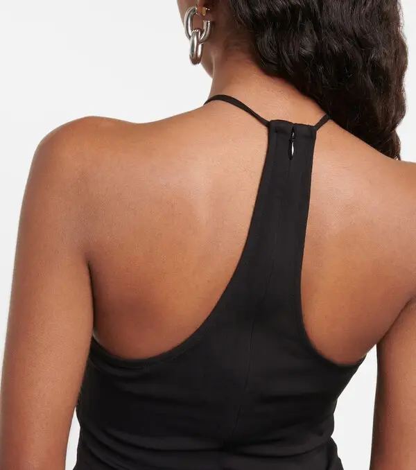Christopher Esber Ruched Halterneck Top