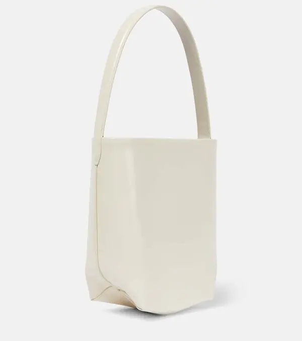 THE ROW N/s Park Small Leather Tote Bag - White