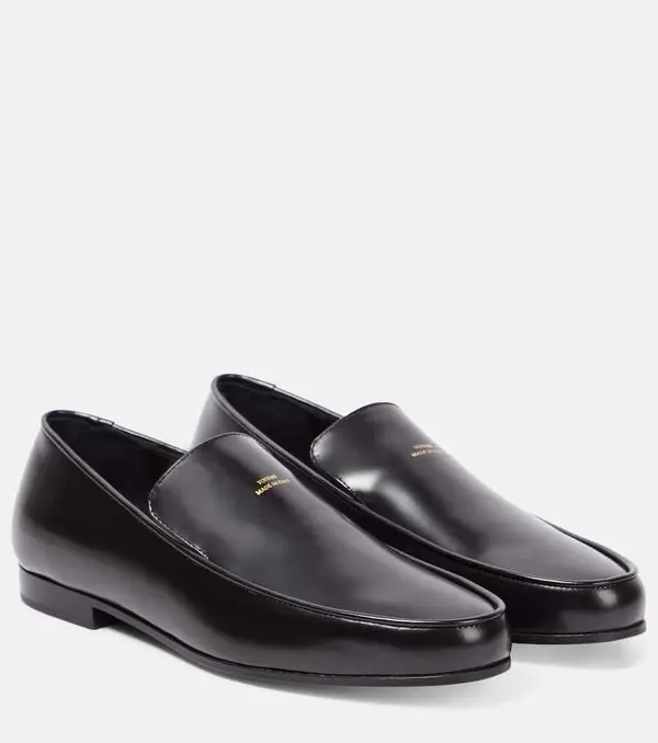 TOTEME The Oval Leather Loafers