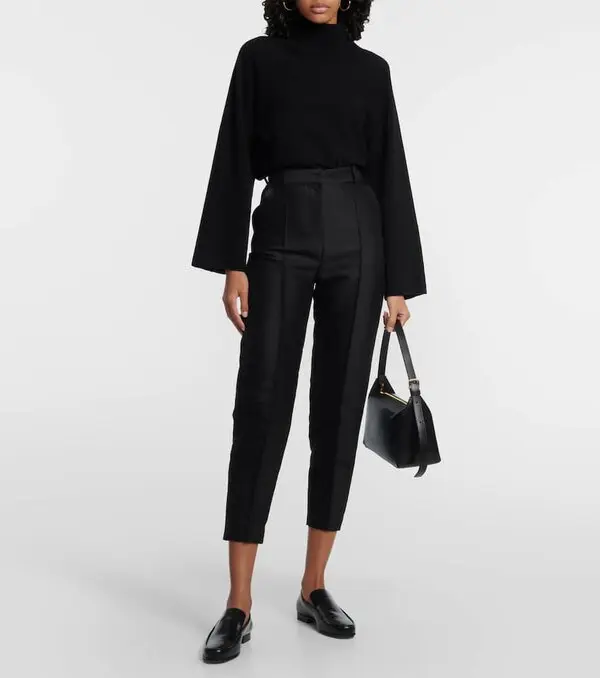 TOTEME The Oval Leather Loafers