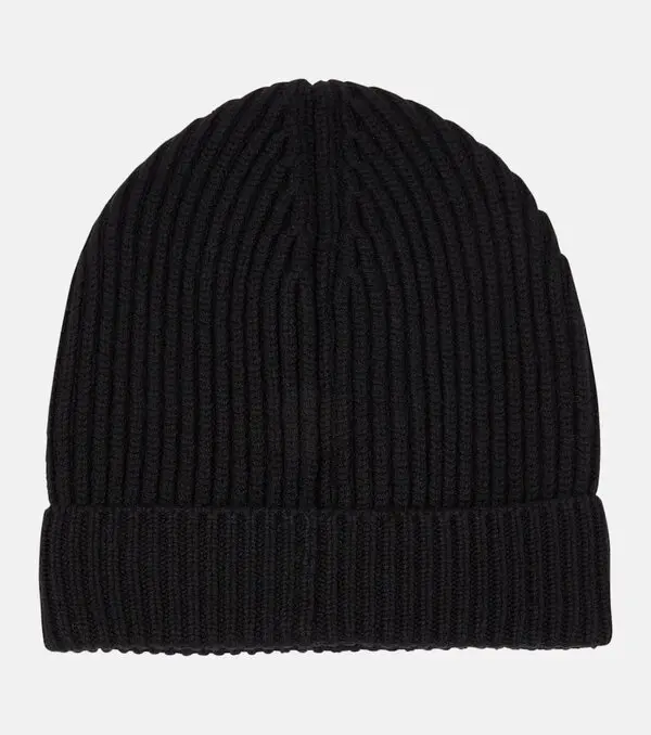 Dolce & Gabbana Wool And Cashmere Beanie - Black