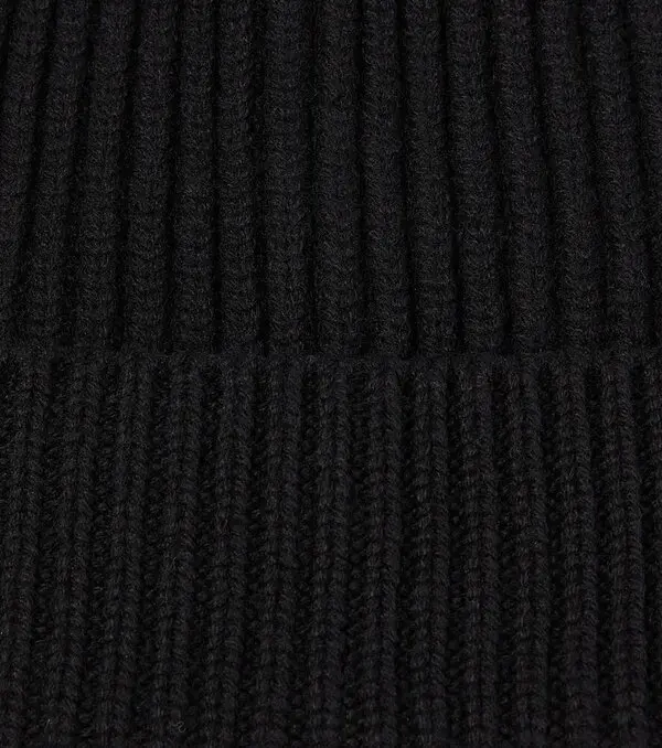 Dolce & Gabbana Wool And Cashmere Beanie - Black