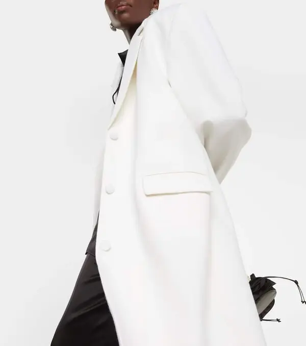 Magda Butrym Single-breasted Wool Coat