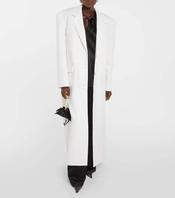 Magda Butrym Single-breasted Wool Coat