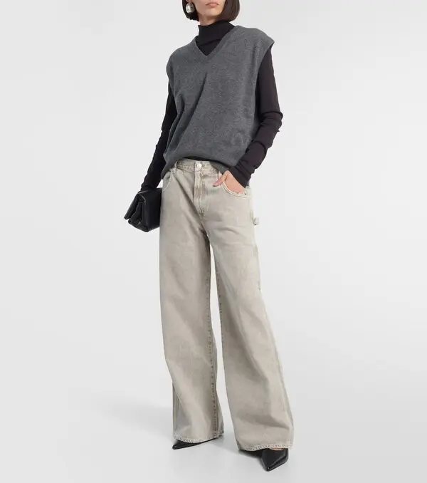 AGOLDE Magda Carpenter Wide-leg Jeans