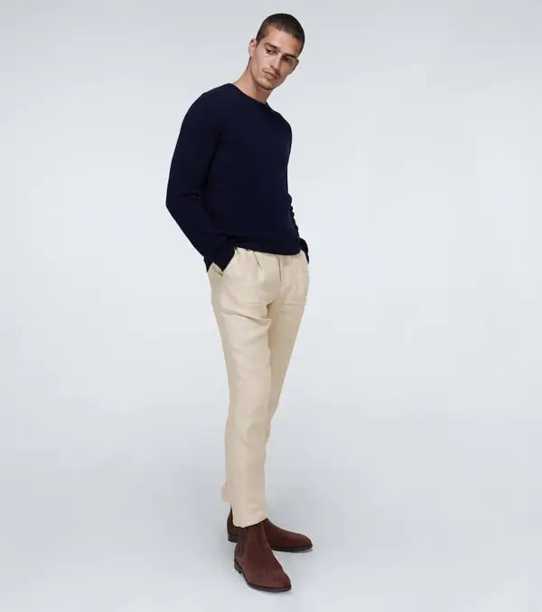 John Lobb Lawry Suede Chelsea Boots