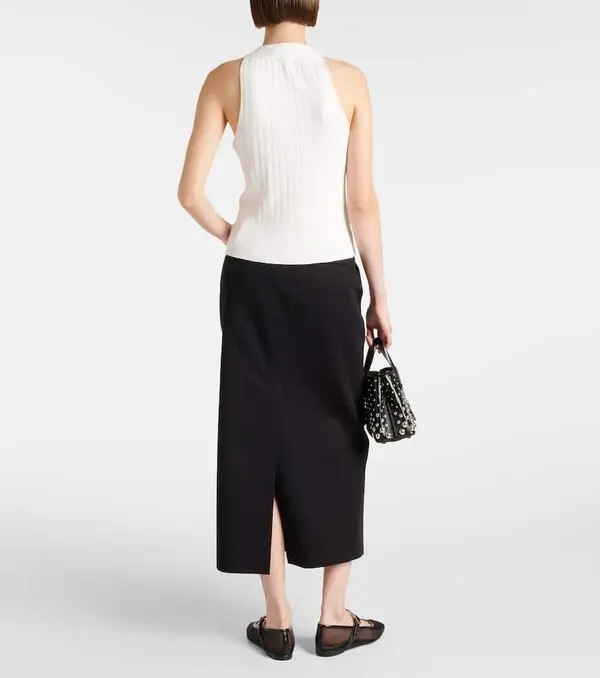 Vince Cotton-blend Tank Top