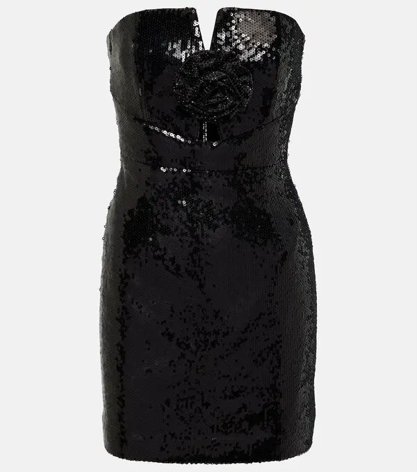 Rebecca Vallance Denise Strapless Minidress