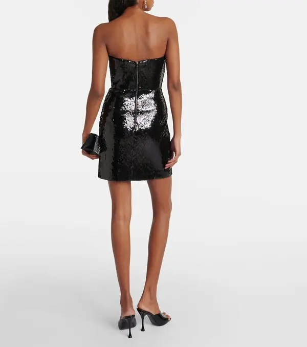 Rebecca Vallance Denise Strapless Minidress