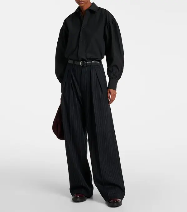Plan C Oversized Crepe Shirt