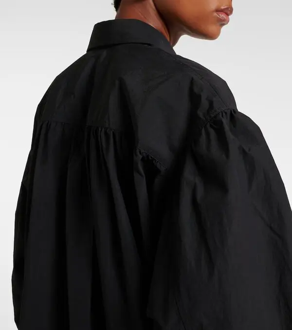 Plan C Oversized Crepe Shirt