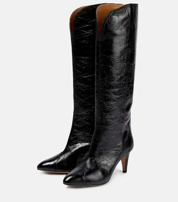 Isabel Marant Étoile Lestany Leather Knee-high Boots
