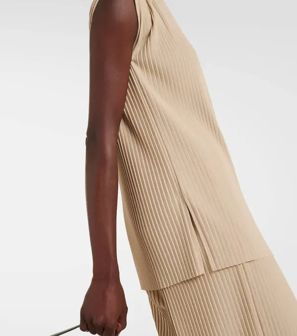 Max Mara Cambusa Pleated Top
