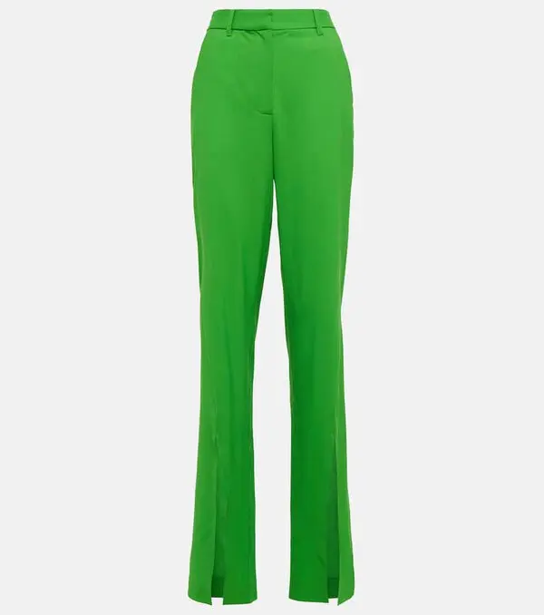 Giuseppe Di Morabito High-rise Wool-blend Pants
