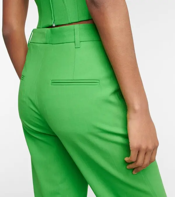 Giuseppe Di Morabito High-rise Wool-blend Pants