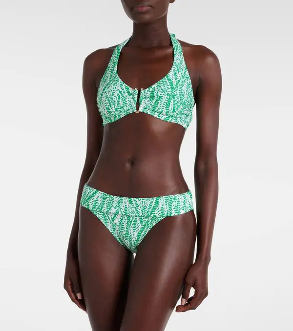 Heidi Klein Forte Dei Marmi Printed Bikini Top