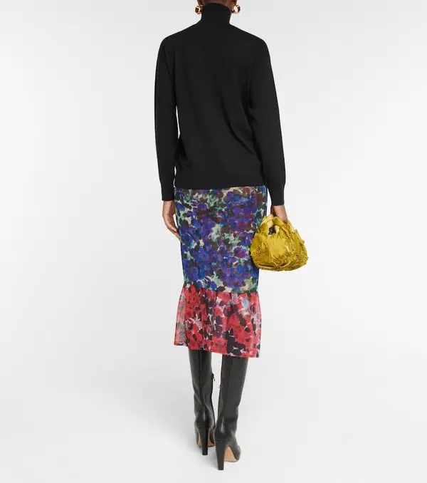 Dries Van Noten Turtleneck Wool Sweater