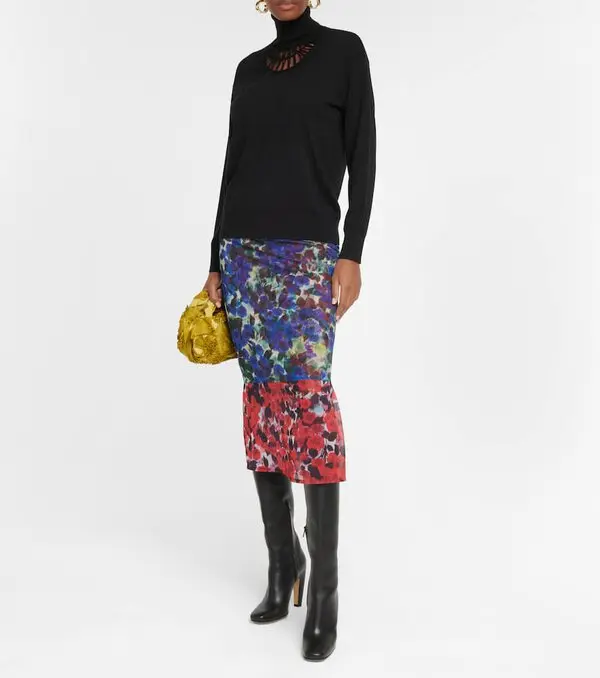 Dries Van Noten Turtleneck Wool Sweater
