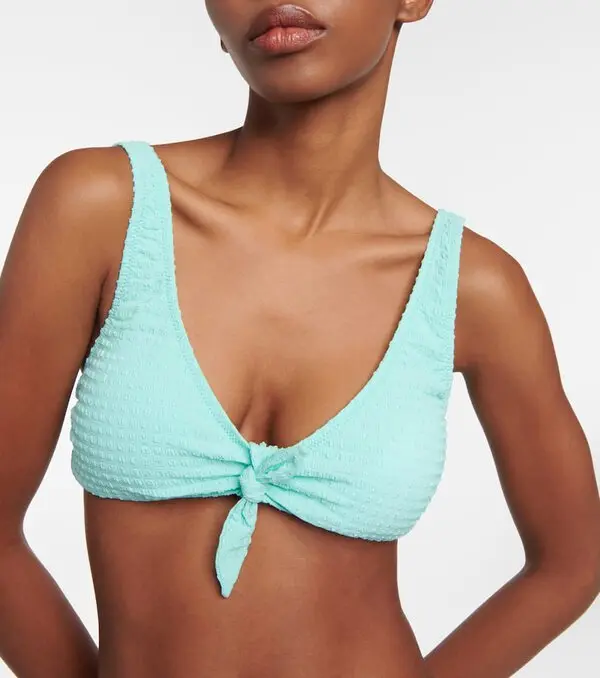 Heidi Klein Great Thatch Bikini Top