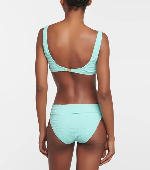 Heidi Klein Great Thatch Bikini Top