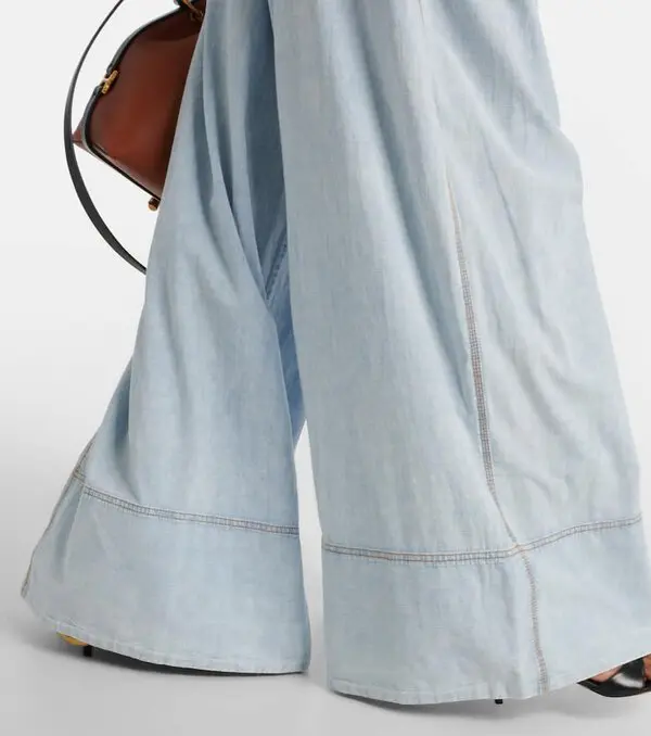 Zimmermann High-rise Wide-leg Jeans