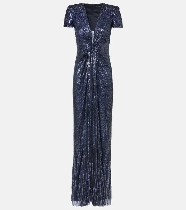 Jenny Packham Momoka Sequined Gown