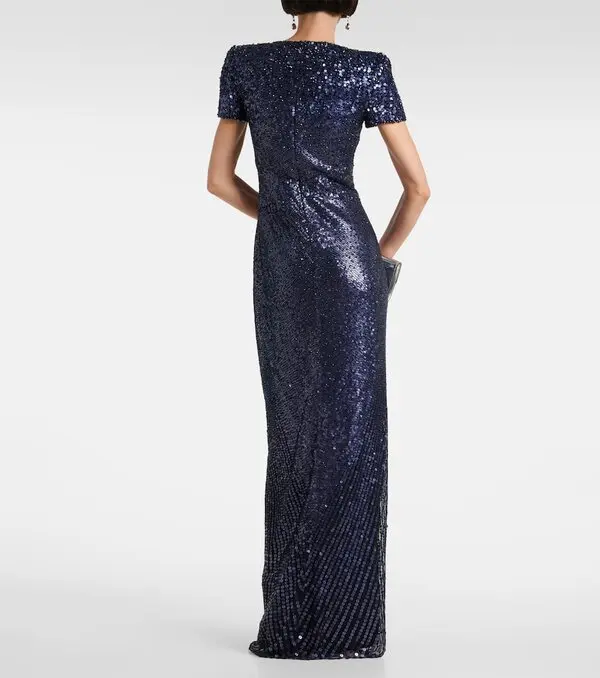 Jenny Packham Momoka Sequined Gown