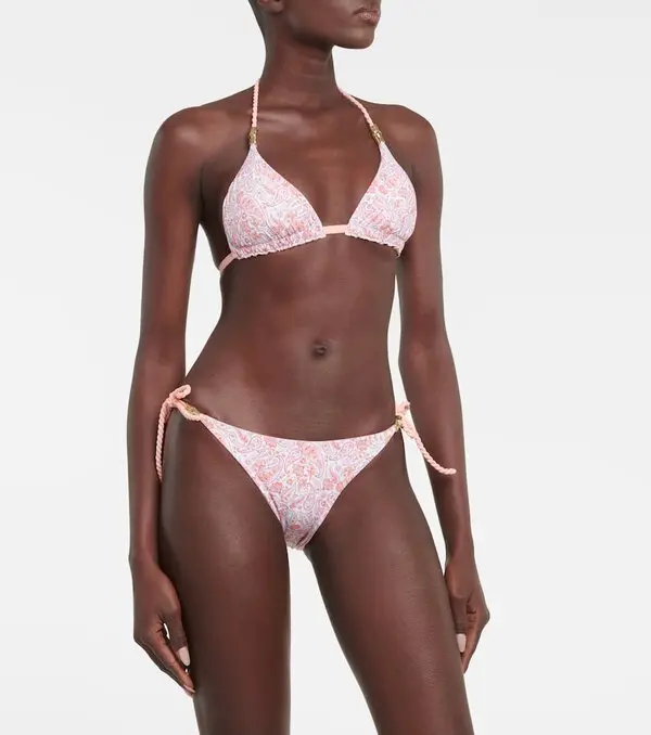 Heidi Klein Muskmelon Bay Bikini Bottoms