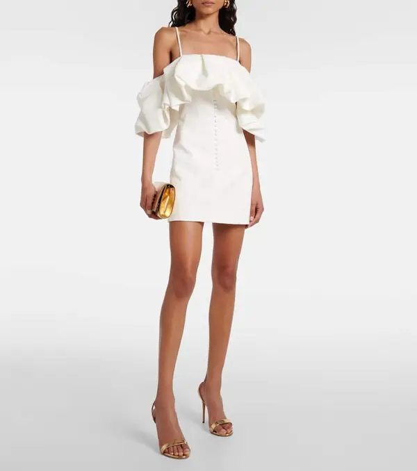 Simkhai Off-shoulder Mini Dress