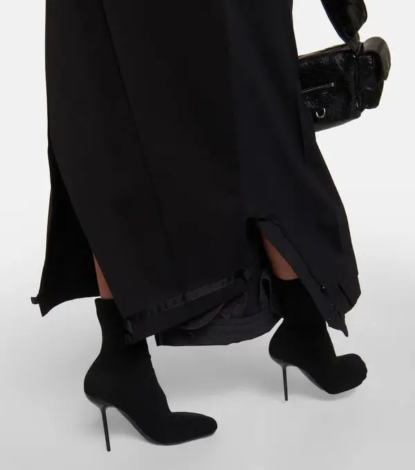 Balenciaga Anatomic Sock Ankle Boots