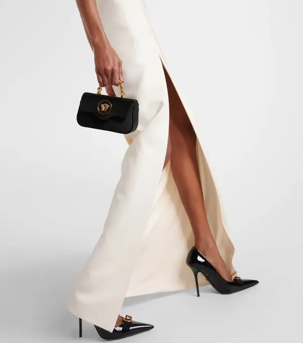 Versace Medusa '95 Draped Gown - White