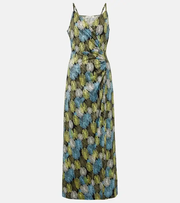 Diane Von Furstenberg Saavya Printed Maxi Dress - Multicoloured