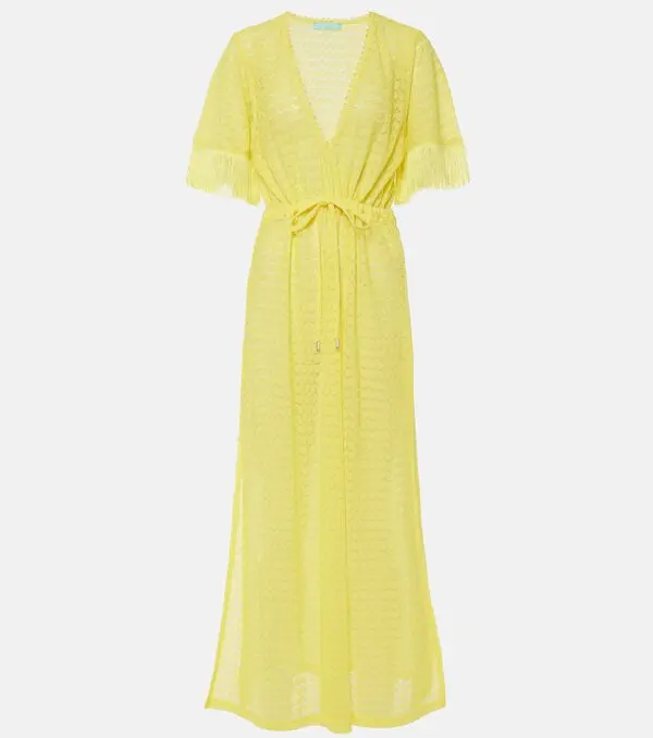 Melissa Odabash Phoebe Beach Cover-up - Yellow