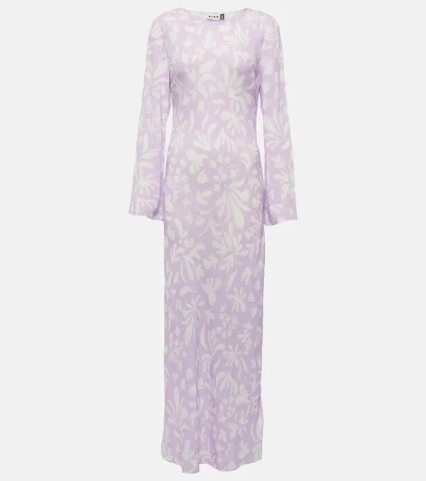 Rixo Alondra Printed Maxi Dress