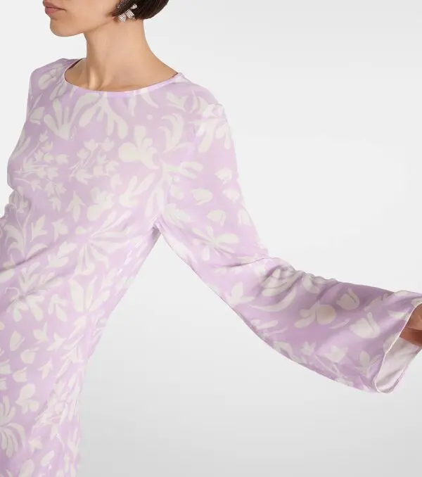 Rixo Alondra Printed Maxi Dress