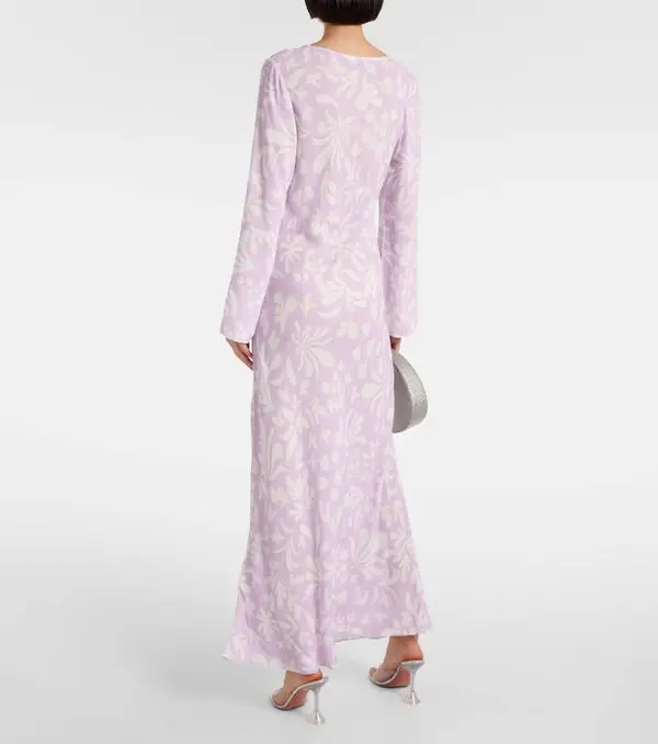 Rixo Alondra Printed Maxi Dress