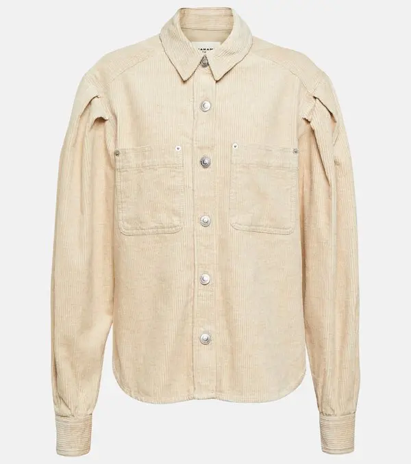 MARANT ETOILE Renata Corduroy Shirt Jacket
