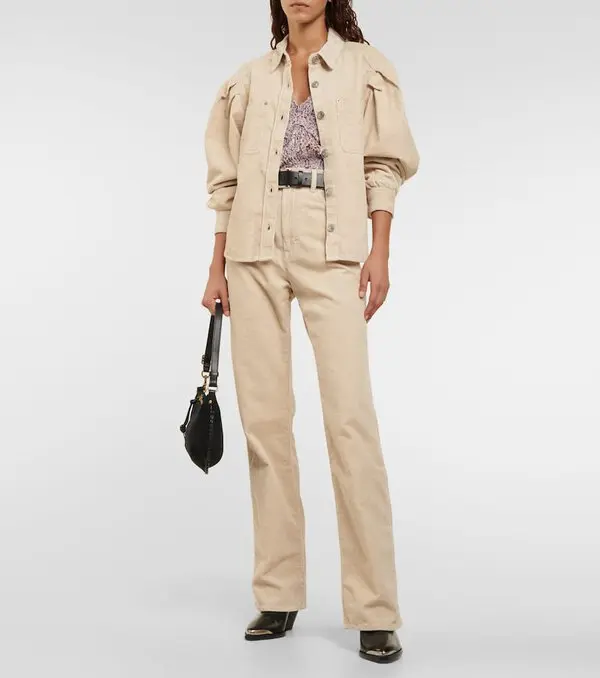 MARANT ETOILE Renata Corduroy Shirt Jacket
