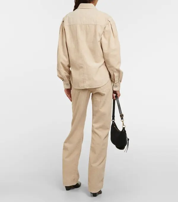 MARANT ETOILE Renata Corduroy Shirt Jacket