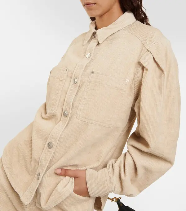 MARANT ETOILE Renata Corduroy Shirt Jacket