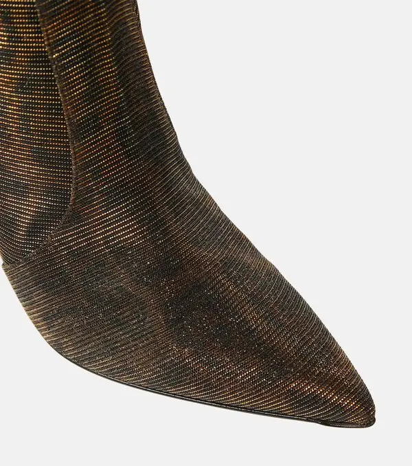 GIANVITO ROSSI Hansen Leopard Print Boots