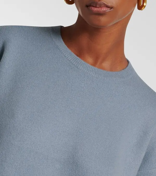 Vince Wool, Cotton And Cashmere-blend Sweater