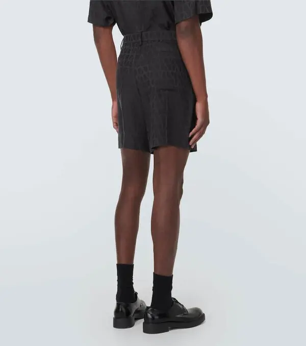 Valentino Garavani Toile Iconographe Silk Shorts