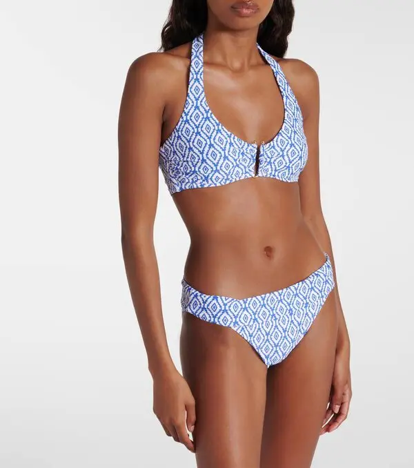 Heidi Klein Sardinia Printed Bikini Bottom