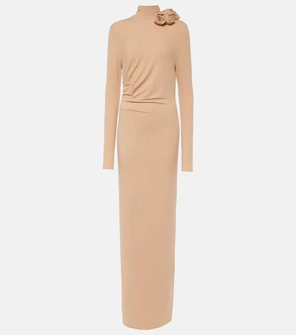 Magda Butrym Floral-appliqué Gown