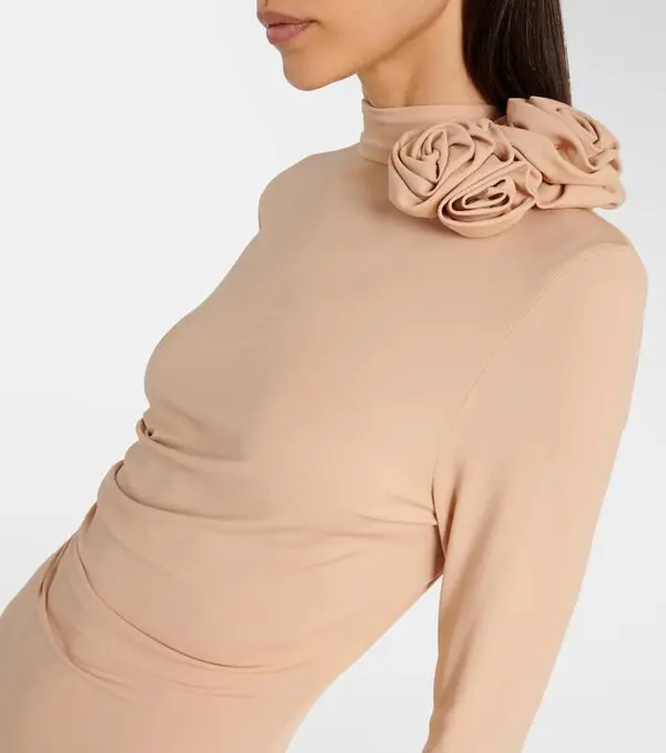 Magda Butrym Floral-appliqué Gown