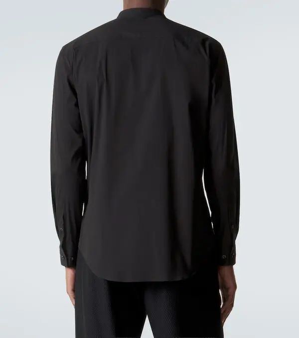Giorgio Armani Icon Cotton-blend Poplin Shirt