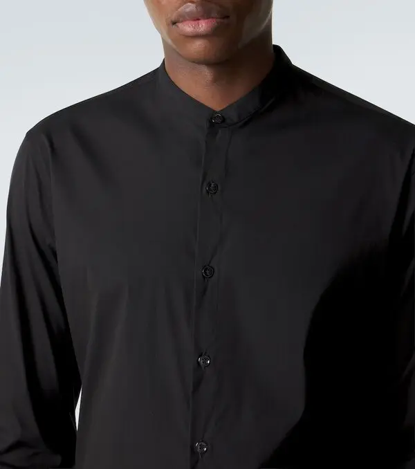 Giorgio Armani Icon Cotton-blend Poplin Shirt