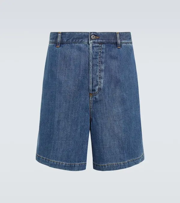 Valentino Garavani Denim Bermuda Shorts