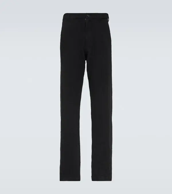 Comme Des Garçons Wool-blend Full-length Pants